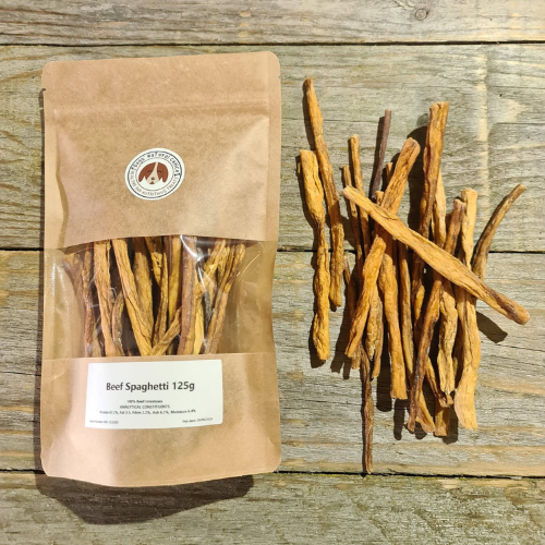 Beef Spaghetti 125g – Dogs' Natural Choice