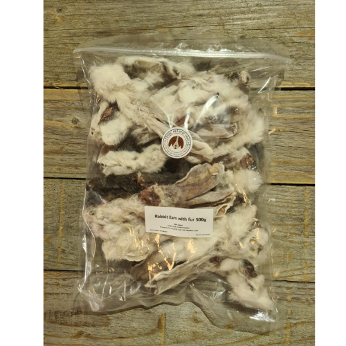 Dogs' Natural Choice | Rabbit Ears With Fur